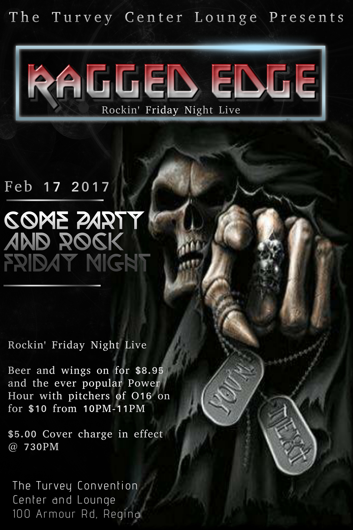 The Turvey Center Lounge - Ragged Edge